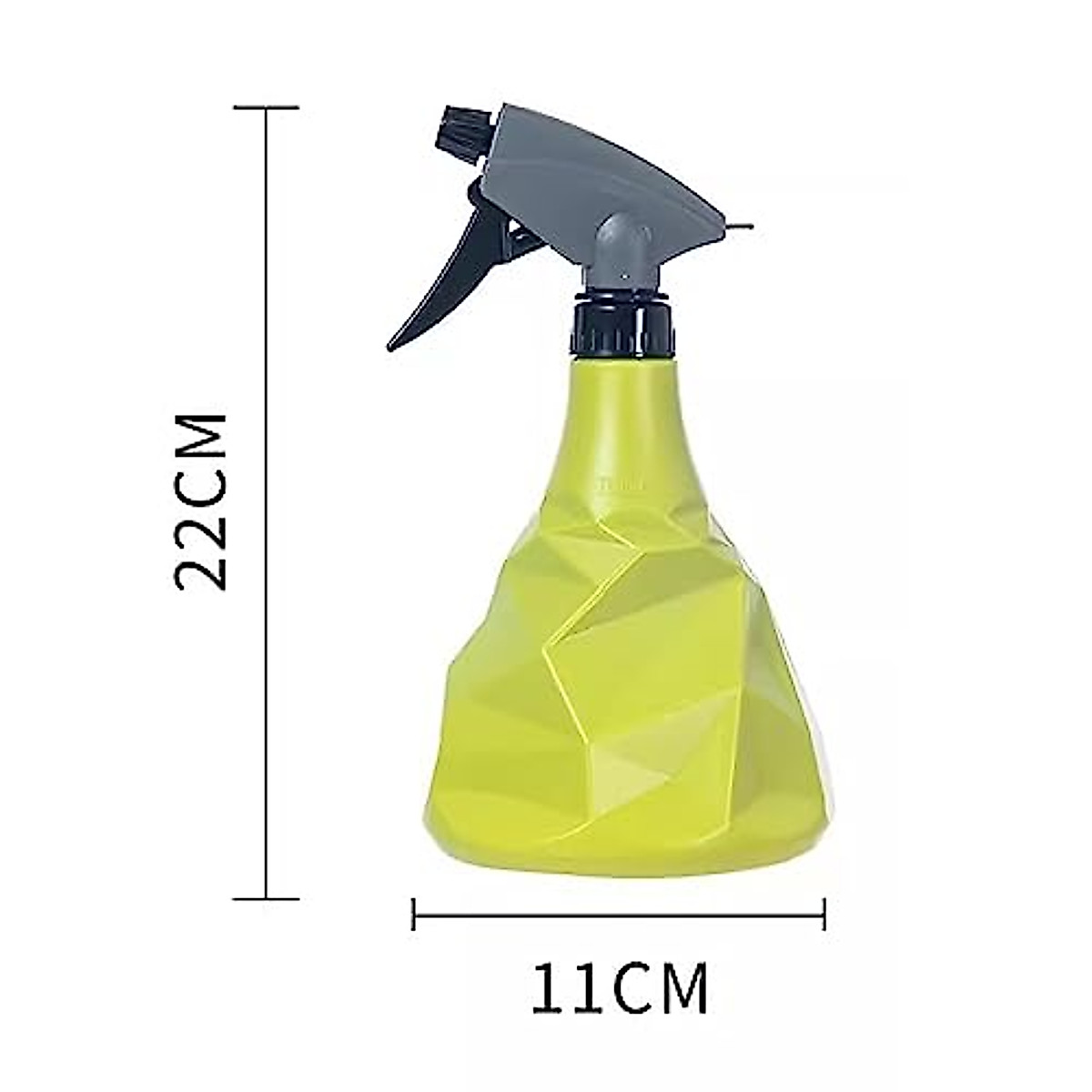 Watering Can Plastic Spray Bottle, Plant Mister, Water Spray Bottle with Adjustable Nozzle, 700ml/23.7oz Handheld Spray Bottles for Outdoor Indoor Garden, Plants, Cleaning Solutions Garden Watering Ca