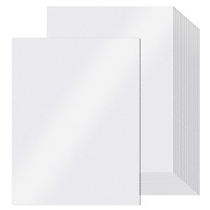 120 Sheets White Shimmer Cardstock 8.5x11, 92 lb Metallic Cardstock Paper White Cardstock Thick Paper for Crafts, Cards Making, Invitations, Printing, Certificates, Scrapbook Supplies
