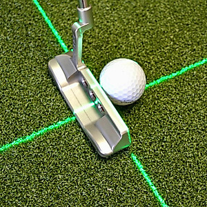 Eyeline Golf Groove+ Laser, Alignment Training Aid, Durable, with High Grade Glass Lens & Polycarbonate Shaft Connector, Easy to Use Golf Tool, Right Hand Orientation, Perfect for Golf Practice