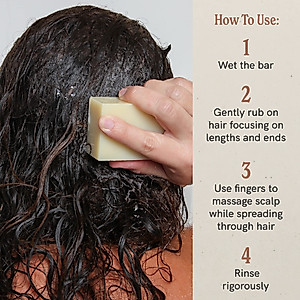 J·R·LIGGETT'S All-Natural 6 Variety Shampoo Bars .65oz. Sampler Pack, Support Strong and Healthy Hair-Nourish Follicles with Antioxidants and Vitamins-Detergent and Sulfate-Free, 6 Mini Shampoo Bars