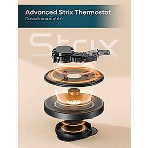 Electric Tea Kettle, INTASTING Double Wall Electric Kettle with Seamless Stainless Steel Inner, 1500W Fast Heating, 1.5L Hot Water Boiler, Auto Shut-Off & Boil Dry Protection, BPA-Free, LED Indicator (Matte Black)