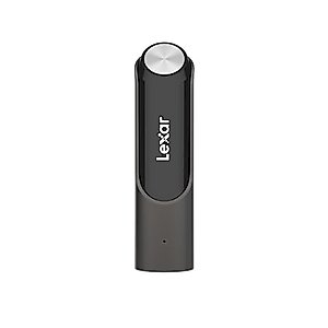 Lexar 1TB JumpDrive P30 USB 3.2 Gen 1 Flash Drive, External Storage, Up To 450MB/s Read/Write, Durable Metallic Design, Titanium (LJDP030001T-RNQNG)