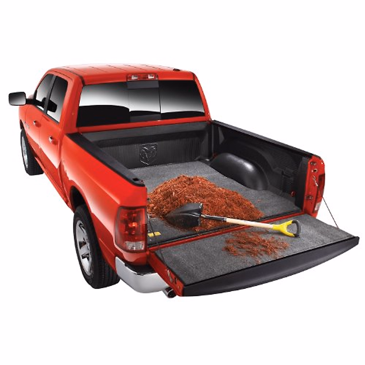 BedRug Classic Bed Mat | Gray | BMC07CCD | Fits 2007 - 2018 Chevy Silverado/GMC Sierra 5'8" Bed (drop-in style bedliner)