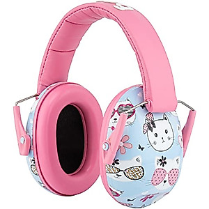 Snug Kids Ear Protection - Noise Cancelling Sound Proof Earmuffs/Headphones for Toddlers, Children & Adults (Cats)