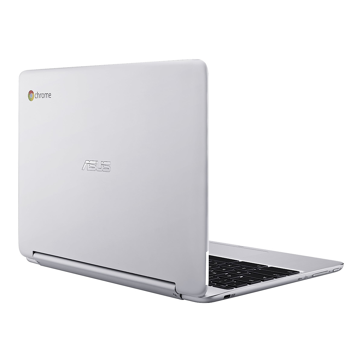 ASUS C100PA-DB01 Chromebook Flip 10.1" Touchscreen Laptop (Quad Core, 2GB, 16GB SSD) - Aluminum Chassis,Silver