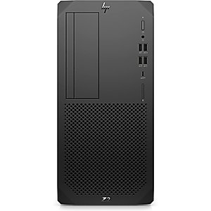 HP Z2 Tower G5 Workstation Desktop Computer Intel Xeon W-1250 3.3GHz, NVIDIA RTX A2000 6GB GDDR6, 32GB DDR4 RAM, 512GB SSD/1TB HDD Storage, Windows 10, Black