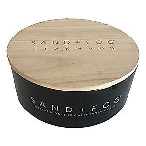 Sand + Fog Teakwood Scented Candle, 7 Wicks, 36 Oz