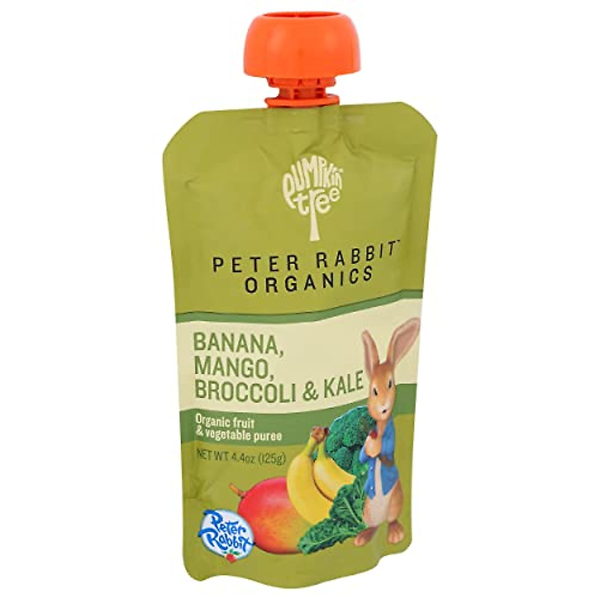 Peter Rabbit Organics Baby Kale Broccoli Mango, 4.40 oz- Packaging may vary