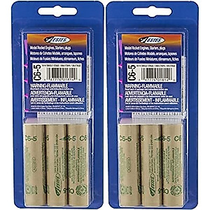 Estes C6-5 Mini Bulk Pack - 2 Packs of 3 for 6 Engines/Motors with Starters