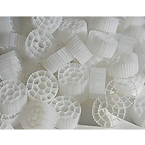 K3 Bio Filter Media Moving Bed Biofilm Reactor (MBBR) for Aquaponics, Aquaculture, Hydroponics - Ponds - Aquariums by Wholesale Koi Farm (2 Cubic Feet)