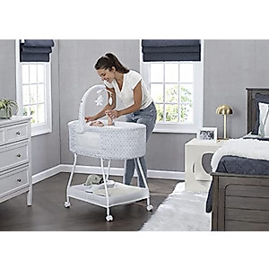 Delta Children Sweet Slumber Bassinet, Garden Path