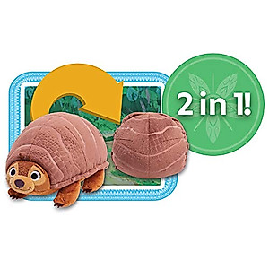 Disney Raya & The Last Dragon Fold'n Roll Tuk Tuk Plush, Stuffed Animal, Officially Licensed Kids Toys for Ages 3 Up by Just Play