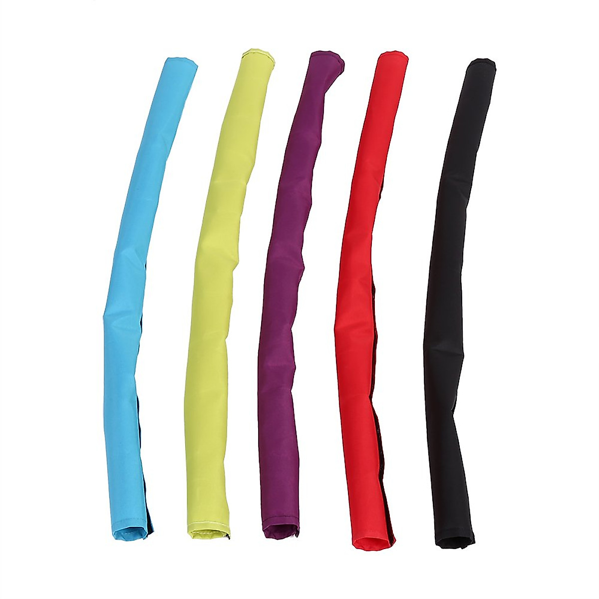 Fdit 5pcs Baby Pushchair Stroller Fabric Handle Bar Waterproof Pushchair Handlebar Warmer Gloves Cover (Red)