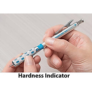 Pentel Graph Gear Mechanical Pencil 1000 - Automatic Drafting Pencil - 0.7mm Lead Size - Blue Barrel - Includes Lead Refills & Eraser
