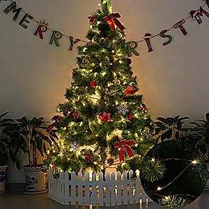 Daily-Necessities Battery Operated String Lights, 33ft 100 LED String Lights Dimmable with Remote Control for Outdoor, Bedroom, Garden, Christmas, Party, Wedding (Waterproof, Copper Wire, Warm White)