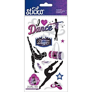 Sticko Sticker Themed-Dance 52-01311, Other