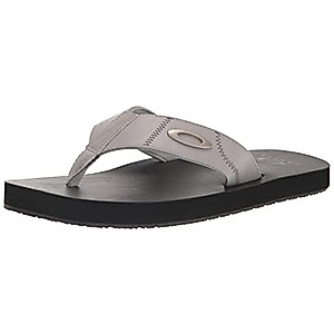 Oakley Men's Flip-Flop, Lunar Rock, 12
