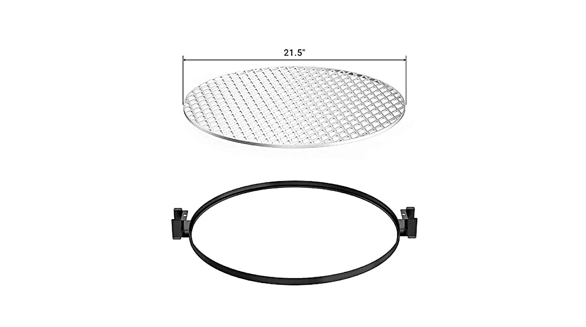 only fire Santa-maria Style Grill Rotisserie System Adjustable Cooking ...