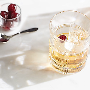 Reed & Barton Reed and Barton 894592 Hudson Double Old Fashioned, Set of 4