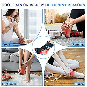 MMPANG Plantar Fasciitis Night Splint, Plantar Fasciitis Brace, Adjustable Elastic Night Splint for Plantar Fasciitis, Heel, Ankle, Arch Foot Pain, Achilles Tendonitis