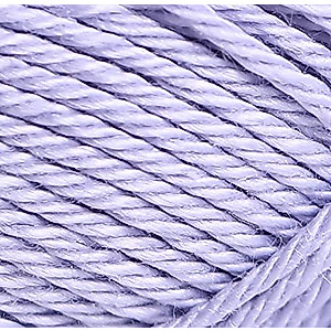 3 Skein SMC Catania Originals Cotton Yarn, Total 5.28 Oz. 100% Cotton, Each 1.76 Oz (50g) / 136 Yrds (125 m), Fine-Sport 2 (9801210-00399 - Malve Blue, 3 Pack)