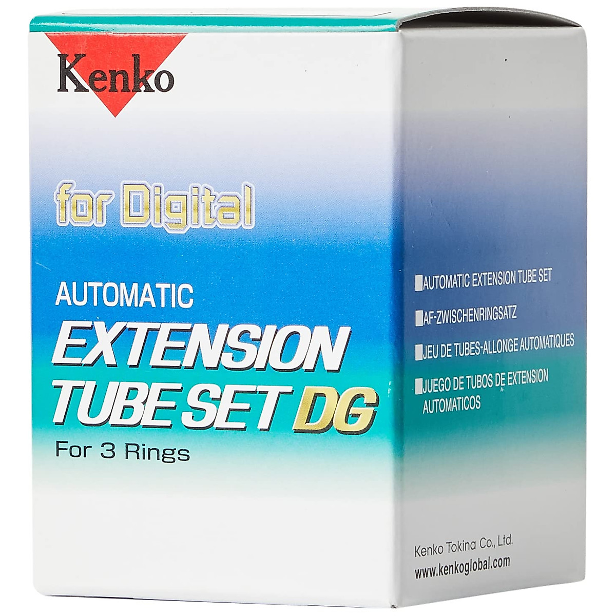 Kenko Extension Tube Set DG Nikon Spacer Ring Set – Black 36 mm