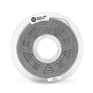 Gizmo Dorks Low Odor ABS 3D Printer Filament 3mm (2.85mm) 1kg, Gray