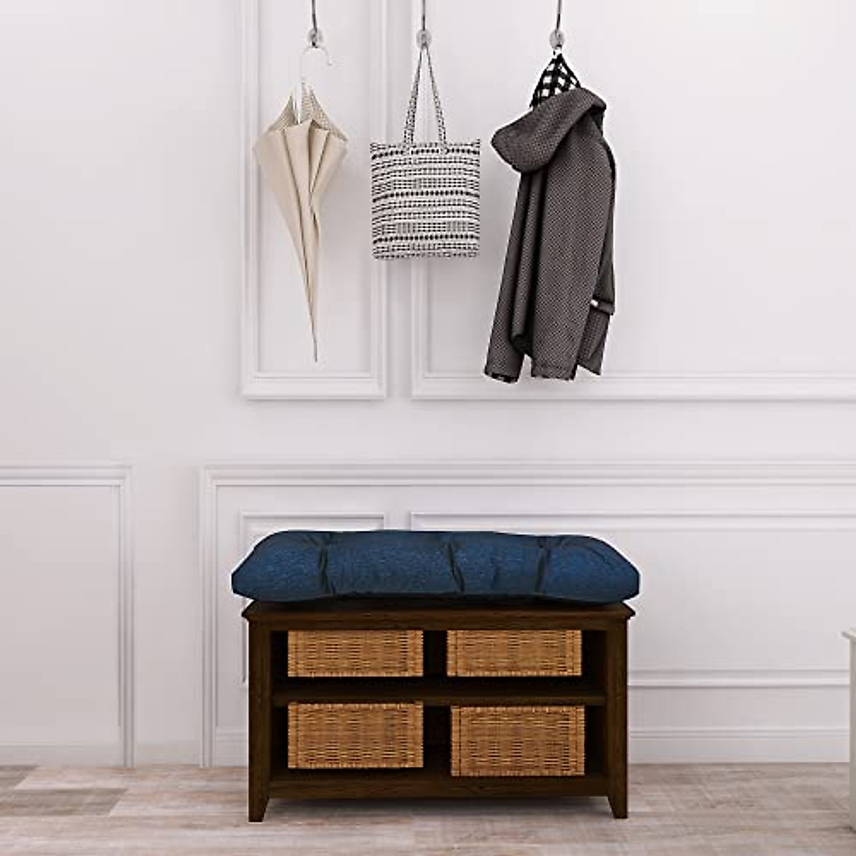 ROFIELTY Custom Outdoor/Indoor Bench Cushion,Bench Cushions_Piano Bench Cushion_Patio Furniture Cushions,Bench Cushions for Indoor/Outdoor Furniture