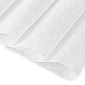 Cross Stitch Aida Fabric 16 Count, 59 by 39 Inch Large Size, Classic Reserve Cross Stitch Aida Cloth for Home DIY Embroidery Decoration