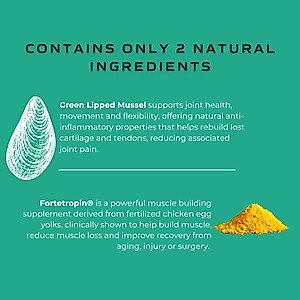 MYOS Muscle & Joint Powered by Fortetropin with Green Lipped Mussel 396g (198 gr)