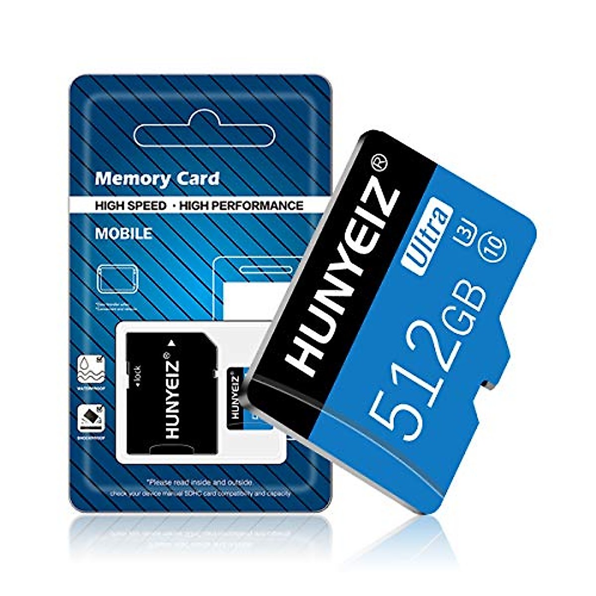 512GB Micro SD Card High Speed Class 10 Memory Card for Smartphone/Camera/Tablet/Car Navigation and Drones（512GB