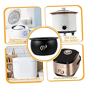Cabilock Rice Cooker Liner Non-stick Rice Cooker Pot Electric Cooker Inner Pot Rice Cooker Inner Pot Electric Cooker Accessory Cooking Supply Electric Cooker Liner Kitchenware Multi-use Pot