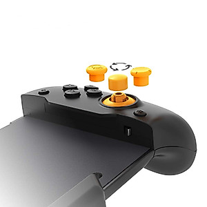 ECHZOVE Switch Controller Grip, Ergonomic Switch Wireless Controller with Six-Axis Gyroscope for Gravity Induction, Twin Motor Vibration, Power-Charging Input Port(NOT for Switch OLED)