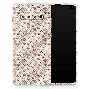 DesignSkinz Karamfila Watercolo Poppies V19 Protective Vinyl Decal Wrap Skin Cover Compatible with The Samsung Galaxy S20 (Screen Trim & Back Glass Skin)
