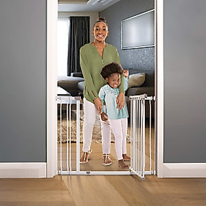 Little Chicks Winston Pressure Mounted Baby Safety Gate with Stay Open Feature, 29.5-39 inches -Model CK037