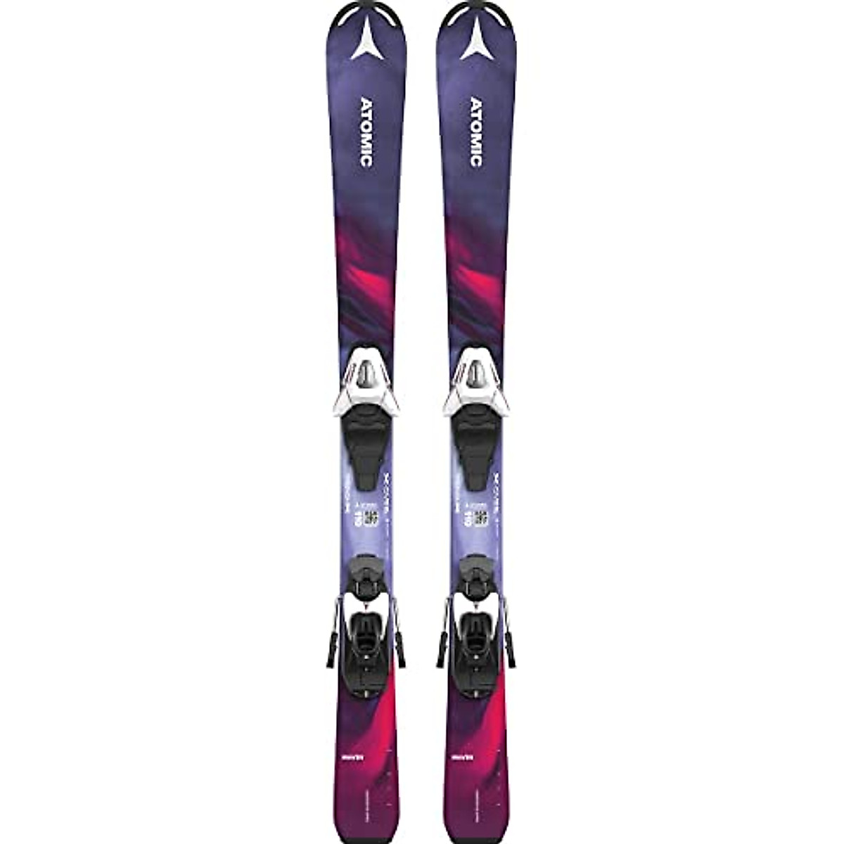 Atomic Maven Skis w/C 5 GW Bindings Kids Sz 100cm Blue/Bright Red