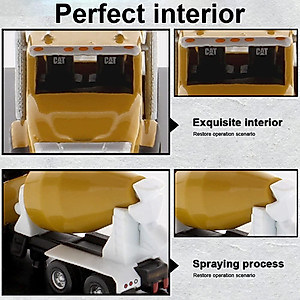 chengchuang 2 Pack 1:160 N Scale Alloy Construction Vehicles, Engineering Vehicle Model for N Scale Railroad, Train Set, Collection, Collections for Age 13+, Adults