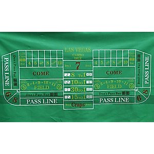 Brybelly Craps Table Felt