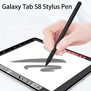 Galaxy Tab S8 S Pen withBluetooth Replacement for Samsung Galaxy Tab S8, Tab S8+, Tab S8 Ultra Stylus Pen (EJ-PT870BJEGUJ)(Black)