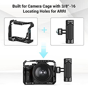 SmallRig Mini Locating Side Handle for ARRI, Built-in Wrench, Up and Down Adjustable - 3814