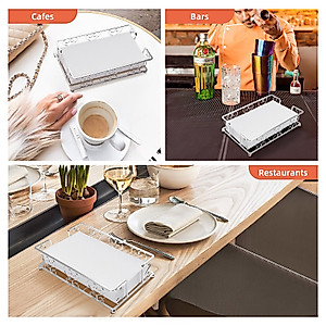 Guest Towels Holder, Napkin Holder, Flat Paper Napkins Holder, Napkins Dispenser, Bathroom Napkin Holder, Disposable Hand Towels Holder, Paper Napkins Tray, Napkin Holders for Paper Napkins