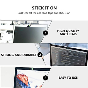 SOLUSTRE 12 pcs Privacy Cover Sunflower Webcam Cover Phone Covers Cover Slider Adhesive Cover Webcam Cover Screen Cover Laptop Flat Protector