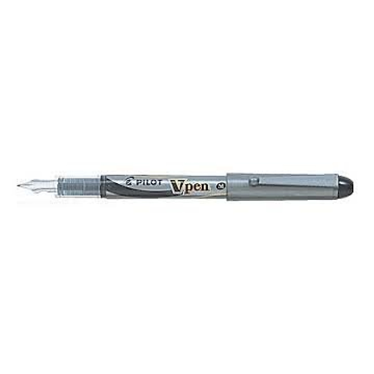Pilot V Pen (Varsity) Disposable Fountain Pens, Black Ink, Small Point Value Set of 5（with Our Shop Original Product Description）