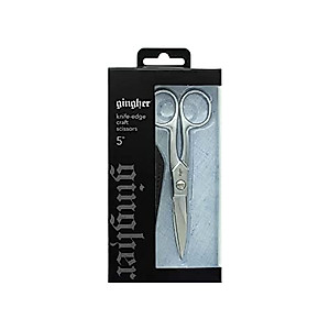 Gingher 5 in. Knife Edge Craft Scissors