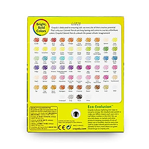 Crayola Mini Colored Pencils (Colors May Vary), Coloring Supplies for Kids, 64 Count, Gift