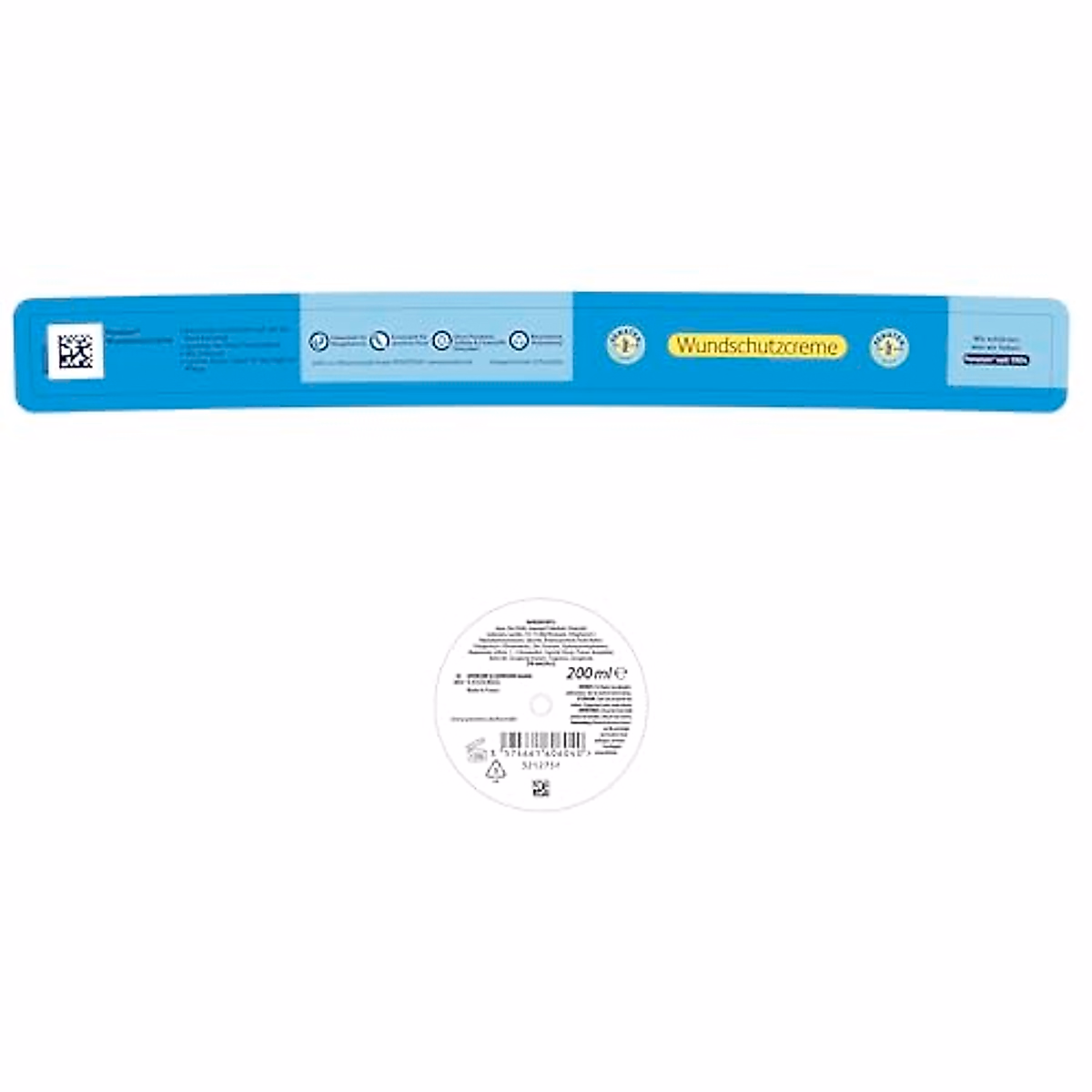 PENATEN Wound Protection Cream, Soothing Baby Wound Protection Cream with Zinc Oxide for Protection in The Diaper Area 200 ml / 6.76 Oz