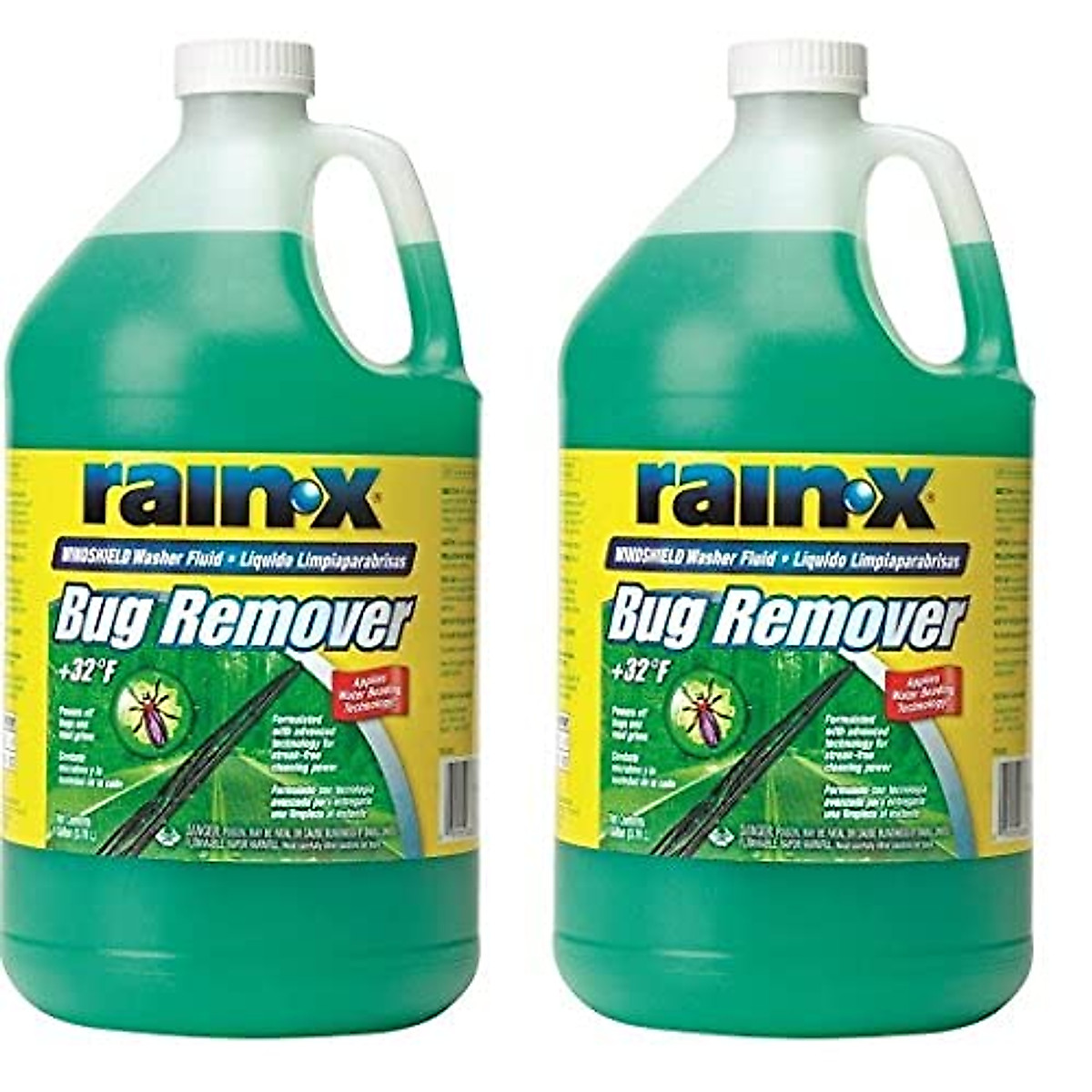RainX RX68806 Rain-X Bug Remover etxWuf, 2Pack