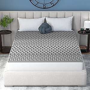 Vibe 2” Cool Pod Convoluted Gel Memory Foam Mattress Topper, California King