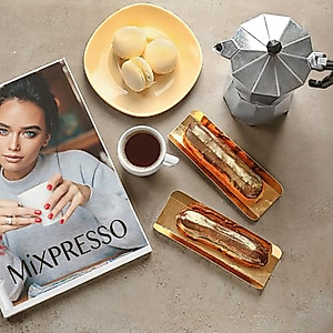 Mixpresso Aluminum Moka Stove Coffee Maker, Moka Pot Coffee Maker for Gas, Electric Stove Top, Classic Italian Coffee Maker, Espresso Maker Stovetop, Camping Pot 3 Espresso Cup 5 Oz