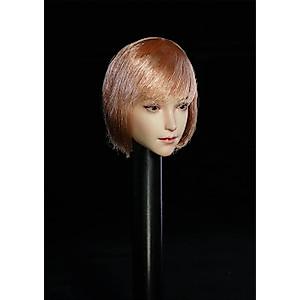 HiPlay 1/6 Scale Female Figure Head Sculpt, Elf Charming Girl Doll Head for 12 Inch Action Figure TBLeague JIAOUDOLL HS051(C)